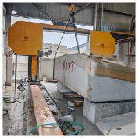 China Gantry Movable CNC Diamond Wire Saw Machine Stone Block Cutting Equipment for Granite Marble Quarry Processing for sale