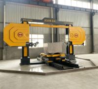 China 5 axis CNC diamond wire saw machine for marble granite 3D shapes for sale