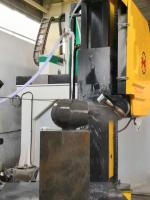 China 5 axis CNC diamond wire saw machine for marble granite 3D shapes for sale