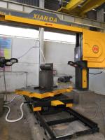 China 5 axis CNC diamond wire saw machine for marble granite 3D shapes for sale