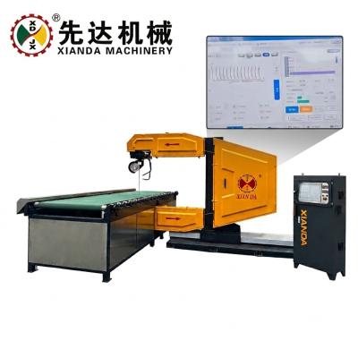 China Vertical CNC Diamond Wire Saw Machine for sale