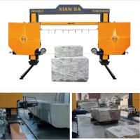 China Gantry Movable CNC PLC Wire Saw Machine for Large Stone Block Cutting for sale