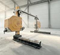 China Gantry Movable CNC PLC Wire Saw Machine for Large Stone Block Cutting for sale