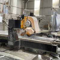 China PLC Control Stone Line Profiling Machine with Double-Blade Cutting and Heavy-Duty Welded Steel Frame for sale