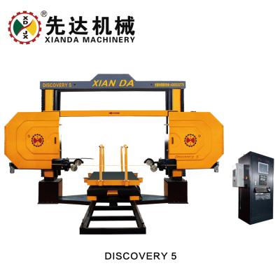 China 5 Axis CNC Diamond Wire Saw Machine with 11kw Main Motor for 3D Shapes Processing in Marble and Granite for sale