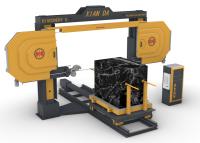 China 5 Axis CNC Diamond Wire Saw Machine with 11kw Main Motor for 3D Shapes Processing in Marble and Granite for sale