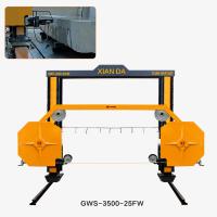 China GWS-3500-25FW Movable CNC Diamond Wire Saw Machine for High Precision Stone Cutting and Processing for sale