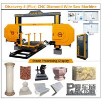 China 4 Axis CNC Diamond Wire Saw Machine for Complex Stone Profiling for sale
