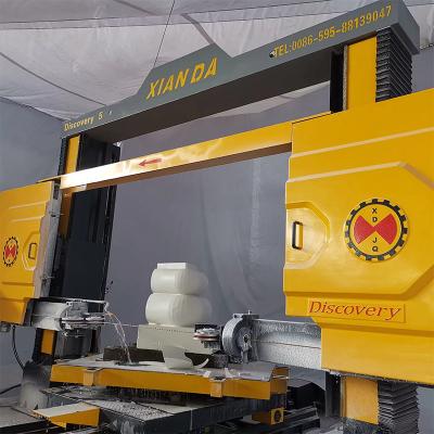 China Industrial 5 Axis CNC Diamond Wire Saw Machine for Architectural Stone and Monument Processing for sale