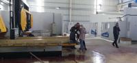 China 4-Axis CNC Diamond Wire Saw Machine with 360° Servo-Rotary Table and 20-Ton Load Capacity for Stone Cutting for sale