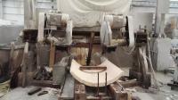 China High Efficiency Four-slice Edge Cutting Machine For Marble Granite Column Slab for sale