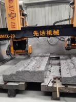 China Dual Beam Bridge Type Linear Cutting Milling Machine 2500mm Max Cutting Diameter 3500mm Processing Length for sale
