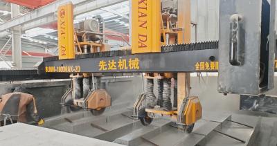 China Dual Beam Bridge Type Linear Cutting Milling Machine 2500mm Max Cutting Diameter 3500mm Processing Length for sale