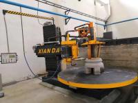 China PLC Control Column Cap And Base Profiling Machine For Marble Granite for sale