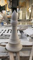 China PLC Control Column Cap And Base Profiling Machine For Marble Granite for sale