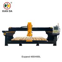 China 4+1 Axis CNC Bridge Saw Machine, Granite Marble Quartz Stone Cutting Machine for Countertop Processing, Xianda Expand 450MC / 450L-MC for sale