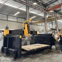 China Xianda Create 600 Heavy Duty 5 Axis CNC Bridge Saw | For Long-Hour Heavy Cavity Milling, Artificial Stone Mold & Quartz Countertop Production for sale