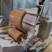 China Heavy Duty CNC Diamond Wire Saw Machine for Large Stone Block Profiling and Special Shape Cutting for sale