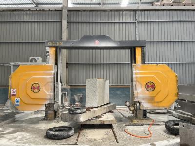 China High Cutting Precision CNC Diamond Wire Saw Machine with 16-Surface Slideway Structure and 4-Axis Linkage for sale
