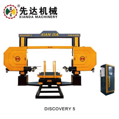 China Xianda DISCOVERY 5 5 Axis CNC Diamond Wire Saw Machine for 3D Stone Profiling Sculpture Cutting for sale