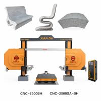 China XIANDA Intelligent CNC Diamond Wire Saw Cutting Machine With PLC Control For Marble Granite Stone Processing for sale