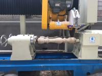 China PLC/CNC Control Two Pcs Baluster Cutting Machine For Marble Granite for sale
