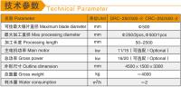 China PLC/CNC Control Two Pcs Baluster Cutting Machine For Marble Granite for sale