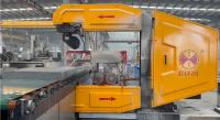 China Vertical CNC Diamond Wire Saw Machine with 0-360° A-axis Full Rotation, Permanent Magnet Main Motor, and High Adjustable Wire Speed 20-40m/s for sale