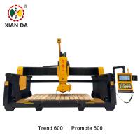 China Xianda Trend 600 & Promote 600 5 Axis CNC Bridge Saw Stone Cutting Machine for Granite Quartz Countertop Artificial Stone Mold Milling for sale