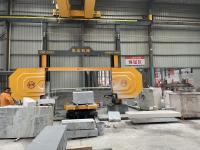 China CNC Diamond Wire Saw Machine with 11KW Spindle and High Precision Reducer & Servo Motor for 2500*3000*1500mm Stone Cutting for sale