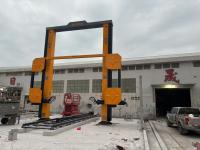 China 15 kw Diamond Wire Saw Machine with PLC Intelligent Control for 3500×3500×2100mm Stone Block Dividing for sale