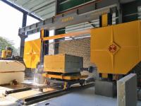 China PLC Controlled Diamond Wire Saw Machine with 3500*3500*2100mm Max Processing Size and Customizable Cutting Height for sale