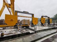 China PLC Controlled Diamond Wire Saw Machine with 3500*3500*2100mm Max Processing Size and Customizable Cutting Height for sale