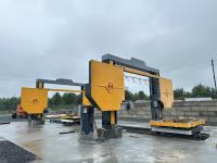 China CTS-3500 Four-Axis CNC Diamond Wire Saw Machine with 15KW Main Motor and 50-Ton Screw-Drive Worktable for 3500*3500*2100mm Stone Cutting for sale