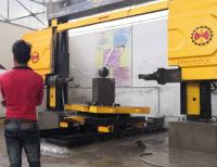 China 5-Axis Simultaneous-Linkage CNC Diamond Wire Saw Machine for 3D Spatial Stone Shaping with High Speed Cutting for sale