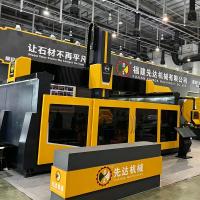China Leader 1500 1500CM 5 Axis CNC Stone Machining Center Granite Marble Quartz Cutting Milling Equipment For Countertop Roman Column for sale