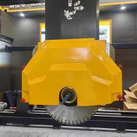 China Leader 1500 1500CM 5 Axis CNC Stone Machining Center Granite Marble Quartz Cutting Milling Equipment For Countertop Roman Column for sale