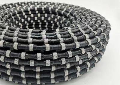 China 11.5mm Diamond Wire Saw for Marble Quarrying - 40 Beads/Meter with Cutting Speed 8-20 m²/h | Industrial Stone Cutting Equipment for sale