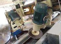 China HKB-41500 Four-Blade Stone Edge Cutting Machine | 1500mm Width, 35kw Motor for Column Slabs for sale