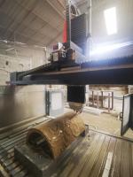 China ACM-2515 Stone CNC Carving Machine 7.5kW Motor 2500x1500mm Worktable for Marble Granite Processing for sale