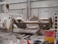 China CHJJ-1500 CNC Circular Slab Stone Cutting Machine 1500mm Height 1300mm Width for Concrete Curb Processing for sale