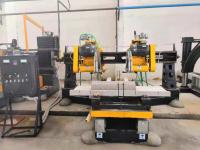 China 1500mm CNC Four Slice Edge Cutting Machine for Column Slab 380V 35kw for sale