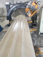 China Automatic Roman Pillar Slot Column Cutting Machine 450-1400mm CNC 7.5kw for sale