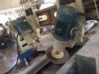 China Four Blade Stone Slab Cutting Machine 1500mm Capacity 35kW Motor for Circular Column Slabs for sale