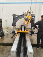 China DLC-1400 Automatic Roman Pillar Slot Stone Cutting Machine 7.5kW with 1400mm Processing Diameter for sale