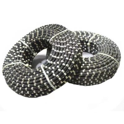 China 11.5mm Diamond Wire Saw with 40 Beads Per Meter for Reinforced Concrete and Stone Cutting for sale