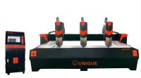 China CNC Stone Carving Machine 5.5kW 3D Processing for Granite Marble 1300x2500mm Work Area for sale