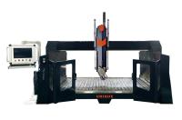 China ACM-2515 Stone CNC Carving Machine 7.5kW Motor 2500x1500mm Worktable for Marble Granite Processing for sale