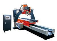 China DLC-1400 Roman Pillar Slot Cutting Machine 1400mm Profiling CNC with 7.5kW Motor for Granite Processing for sale