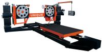 China YHJJ-600-2000 Circular Arc Slab Band Saw Stone Cutting Machine 1300mm Width 380V Automatic for sale
